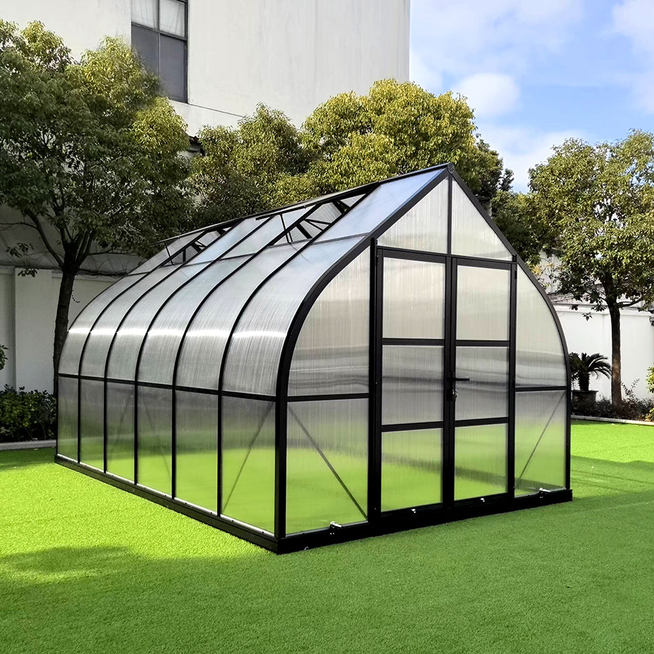 ClimaPod Titan 10 greenhouse kit: buy 10ft 10mm polycarbonate ...