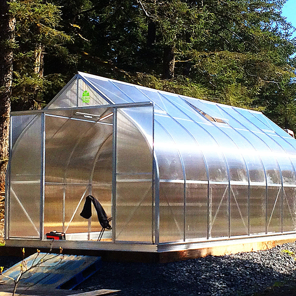 Virtue greenhouse kit Series: 9 feet width and 6mm polycarbonate ...