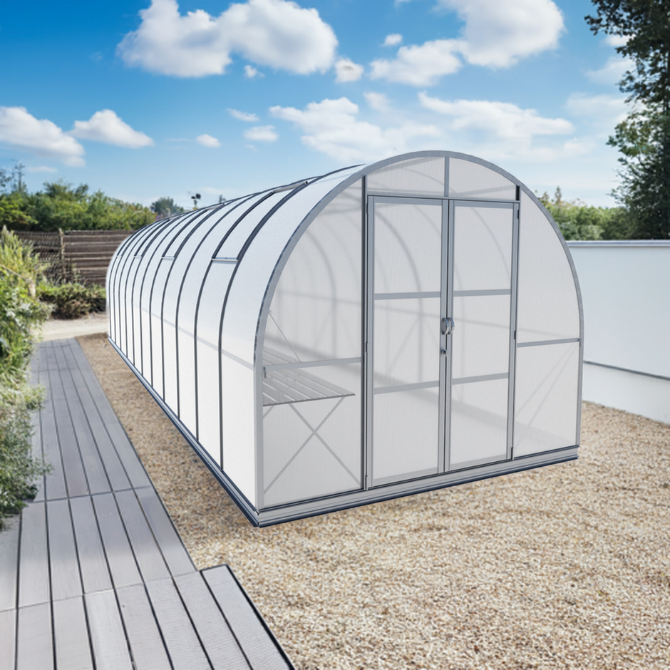 Large Greenhouse Kits for sale 8x16, 10x20, 10x30 up to 40 feet length ...