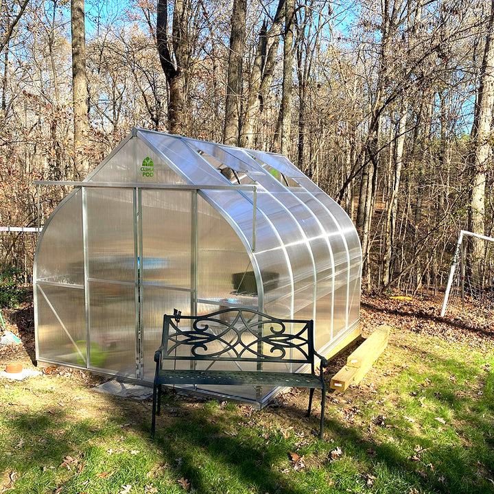 Passion greenhouse kit Series: 9 feet width and 4mm polycarbonate ...