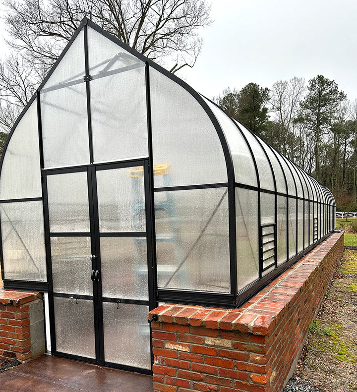 Large Greenhouse Kits for sale 8x16 10x20 10x30 up to 40 ft length ...